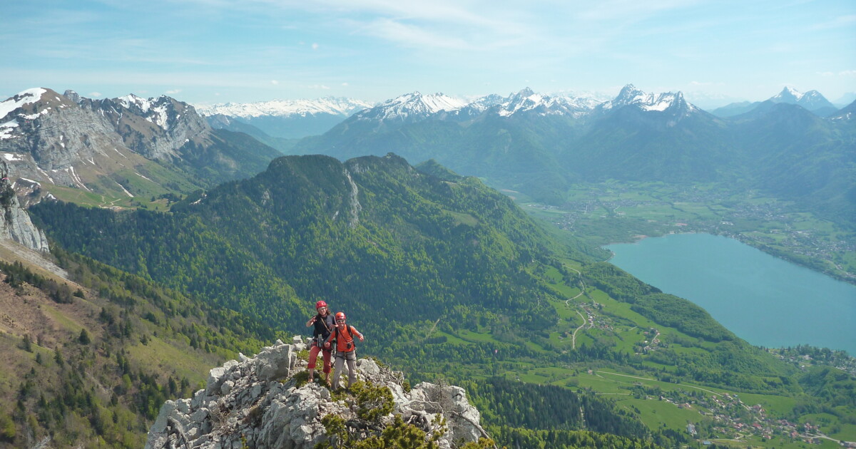 Escalade en grande voie en Haute-Savoie | Bureau des guides d'Annecy